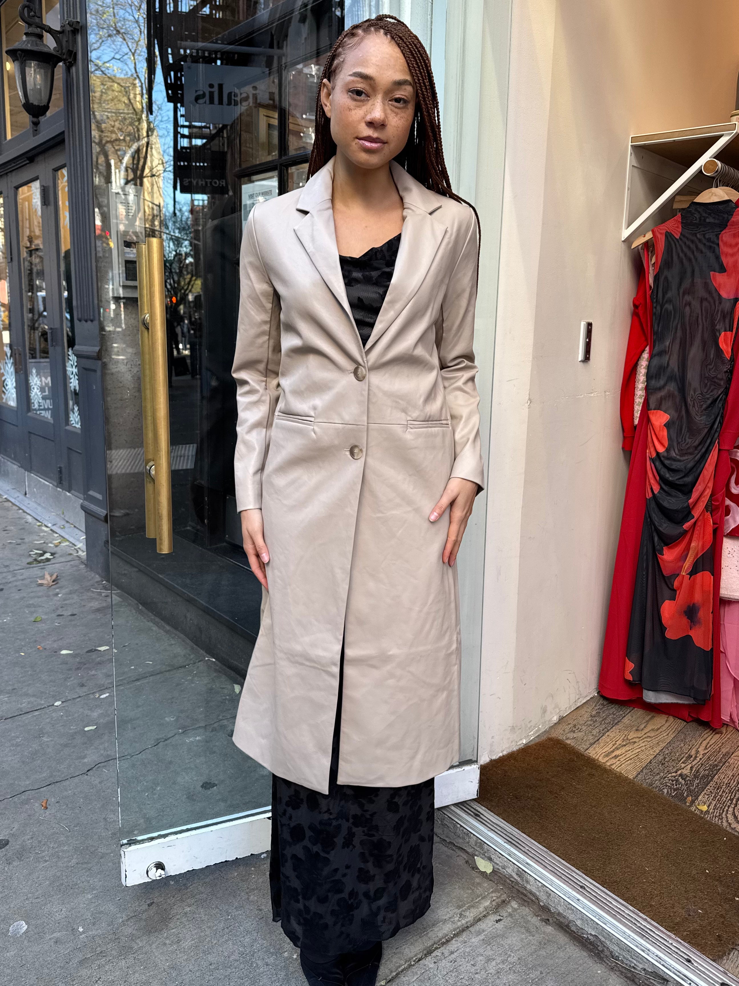 Amsterdam Jacket in Stone – Isalis