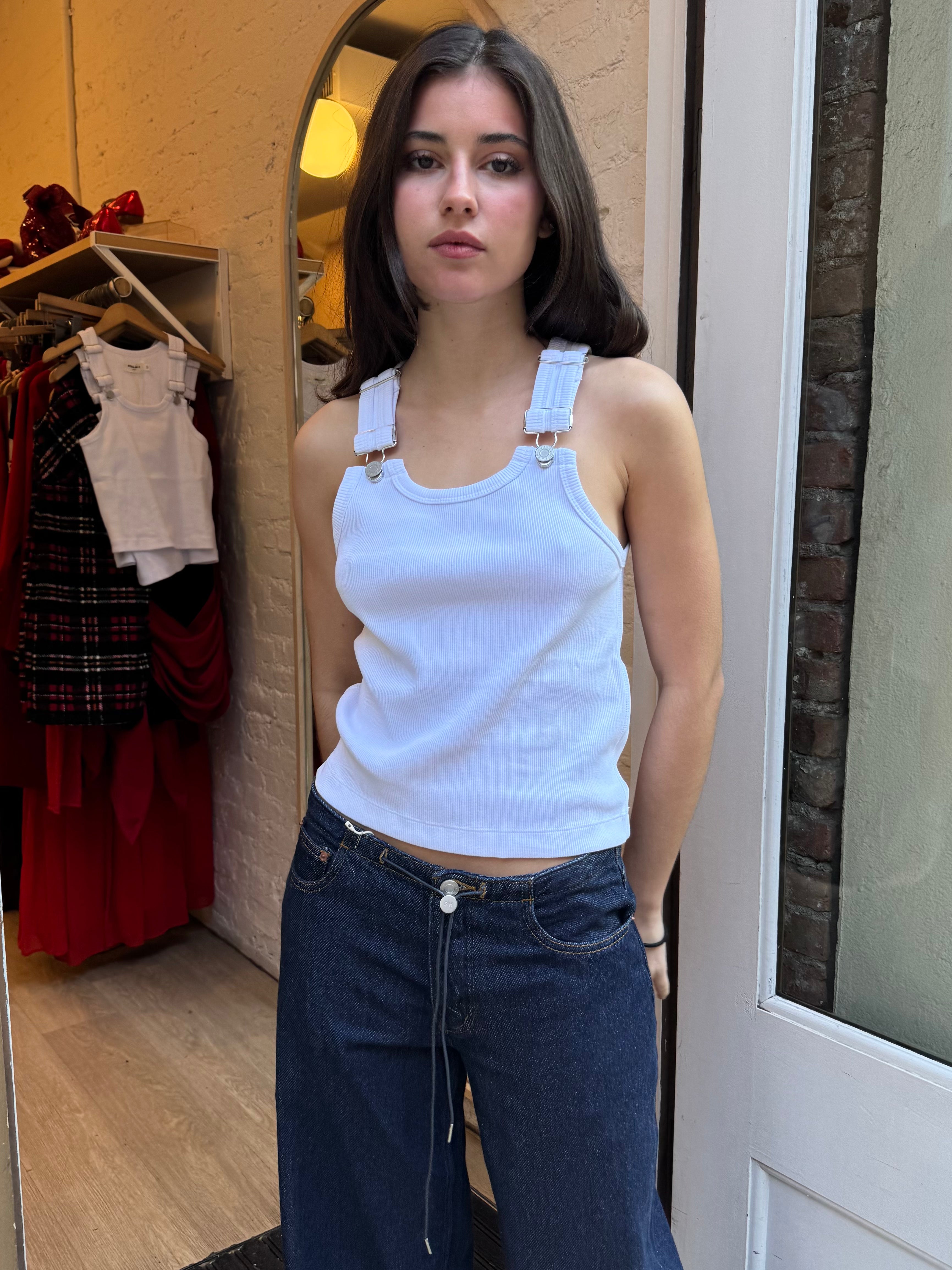 Mississippi Tank in White – Isalis