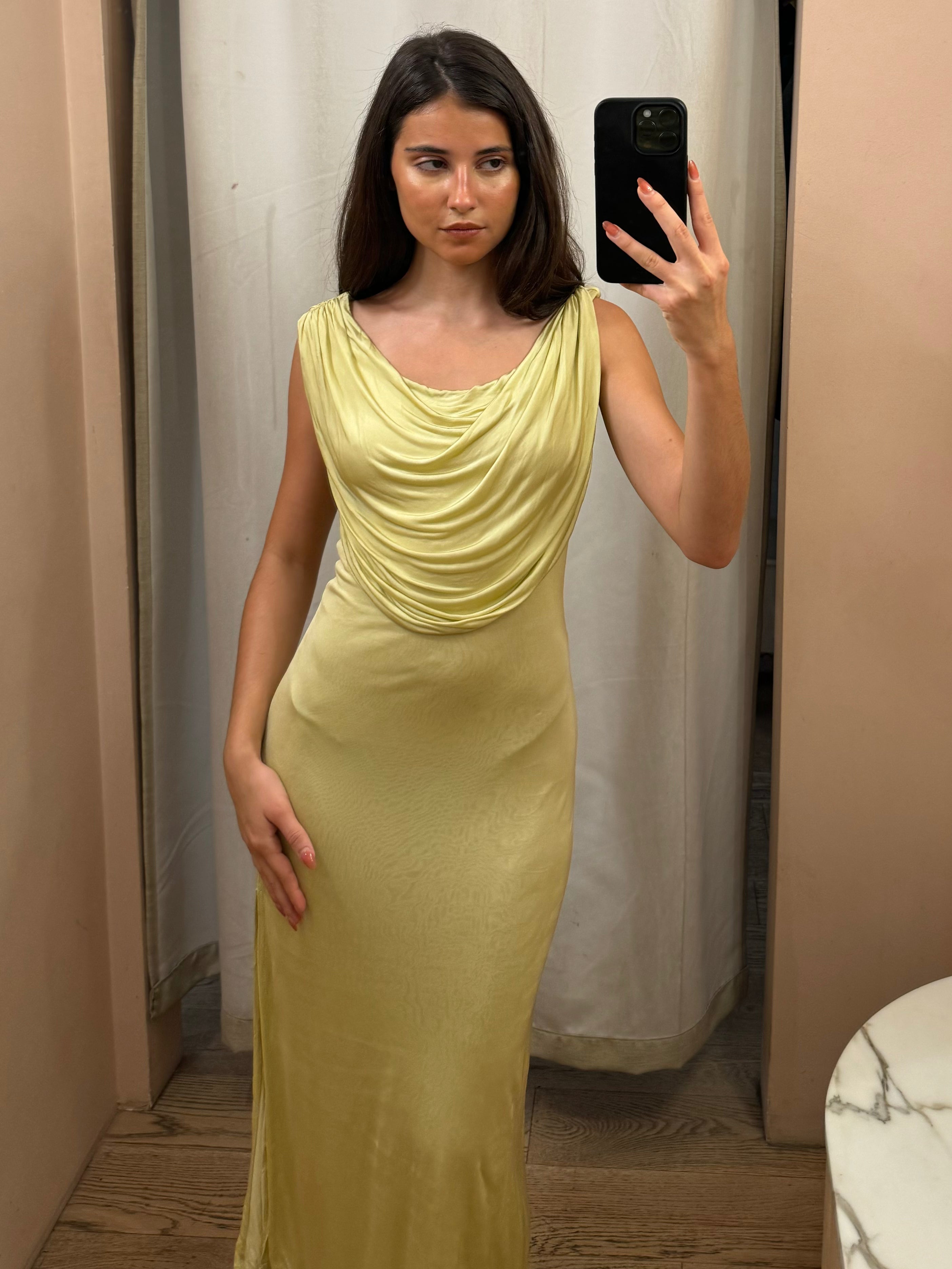 Maya Dress in Banana – Isalis