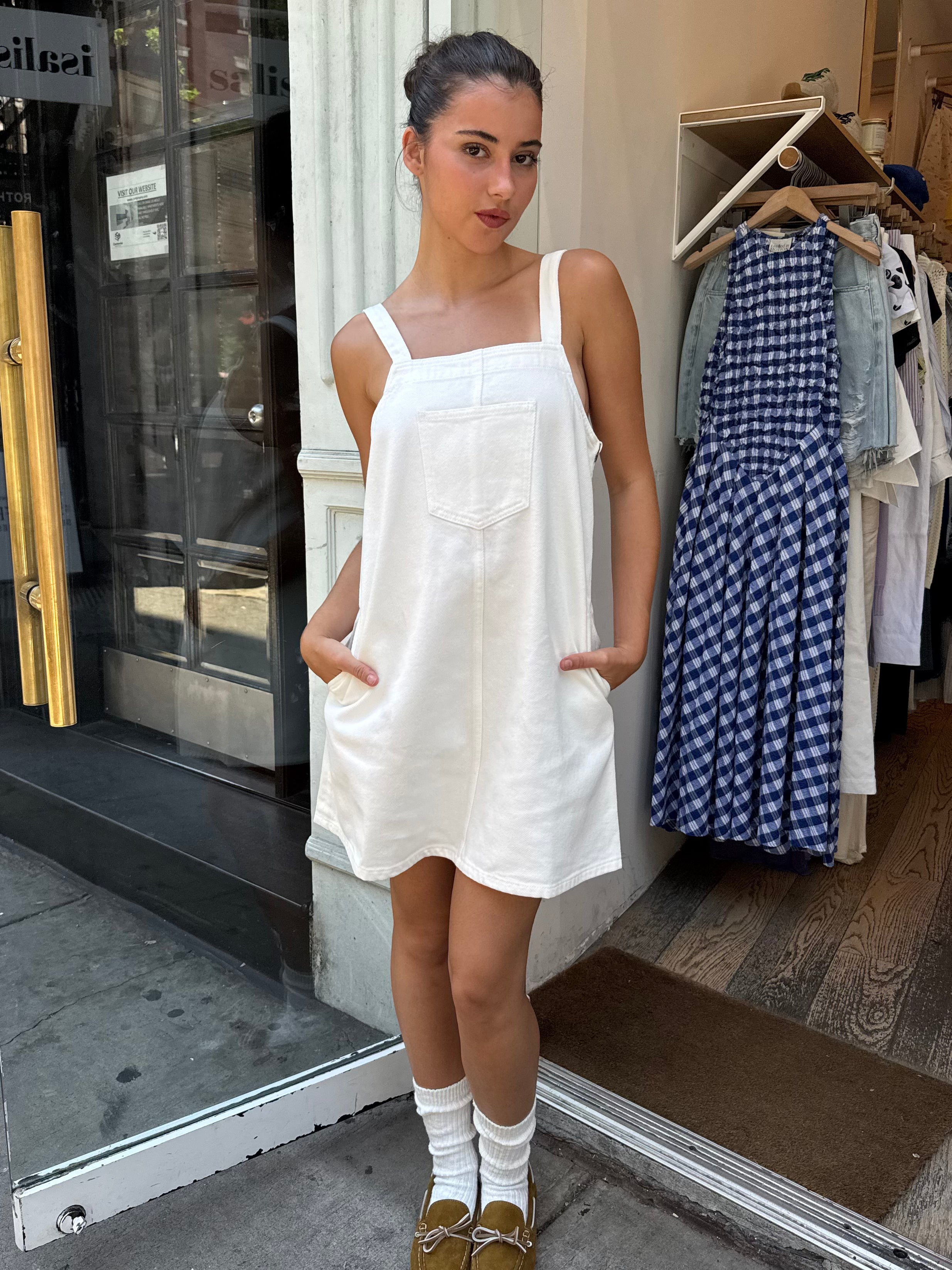 Tuesday Dress in Milk – Isalis